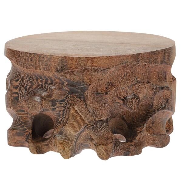 CIYODO エレガントな木製花瓶スタンド 手作り装飾ベース ホームオーナメント 多目的植木鉢ホルダー 頑丈で安定商品コード：55080932344型番：399VADI123118SNサイズ：10.9x10.1cmカラー：示されているように...