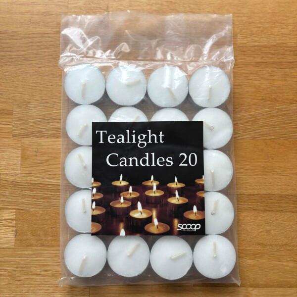 ティーライトキャンドル 無香料20個入りパック アルミカップ ロウソク 蝋燭 ろうそく 家庭用 お試し用にも商品コード：55080932620型番：SCC-008-25-6H20サイズ：37.5ミリメートルカラー：ホワイト【信頼のプライベー...