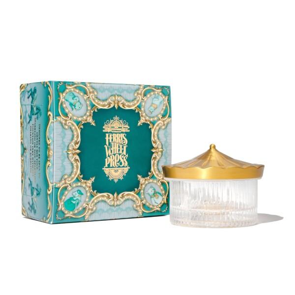 観覧車プレス、カルーセルインクウェル研磨版、4つの機能ポジション、インク用ガラス容器、モダンアンティーク。商品コード：55080932626型番：CIW-GR-01サイズ：12 mlカラー：TealStore your inkwell ca...