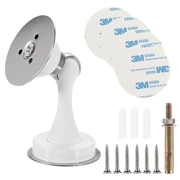 BSTKEY ドアストッパー 強力マグネッ 磁石ドアストッパー 玄関引き戸 おしゃれ ステンレス鋼 室内 ネジ付く 両面テープ付く ホワイト 1個セット商品コード：55080933095型番：VAP-90866-JPカラー：ホワイトほとんど...