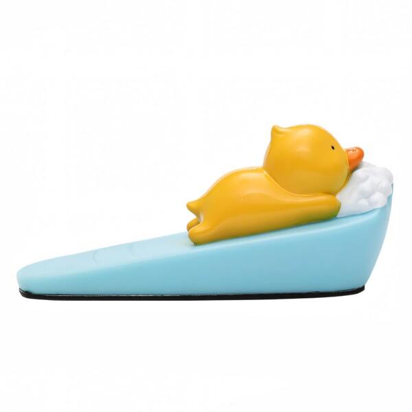 HOMEOUN ドアストッパー かわいい動物 扉止め ドア傷防止/PVC製/0.6-1.2cm隙間対応 家庭/オフィス/店舗/子ども部屋用 引越し祝い ギフトに最適 (アヒル)商品コード：55080933147カラー：アヒル【可愛い動物造形...