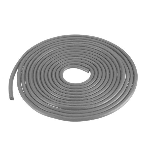 DTGN 2mm x 8メートル(DxL) フォームゴム気象シールストリップ - 1パック - DIY家具に最適 - ラウンドEPDMフォームゴム気象ストリッピング - 黒商品コード：55080933195型番：1カラー：黒[ラバーシールス...