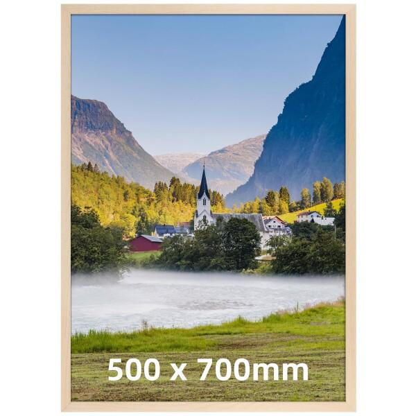 Wtrgas 額縁 500x700mm フォトフレーム 木目調 ポスター フレーム 木色 額 1枚商品コード：55080934698サイズ：500x700mm-1枚カラー：木色サイズ:外径:524x724mm　内径:502x702mm 　収...
