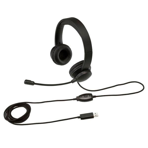 【発売日：2021年01月19日】Digio2 USB ヘッドセット ブラック MHM-SU33BK商品コード：55080934723カラー：ブラック