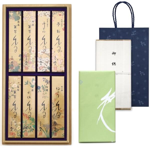 お悔やみ 線香 ギフト 桐箱  日本製 少煙 贈答用 お線香商品コード：55080935075型番：jinkyu_a3サイズ：手提げ袋付 使用シーン ・全宗派および全仏事でお使いいただけます。 ・四十九日/一周忌/三回忌などの法要 ・葬儀/...