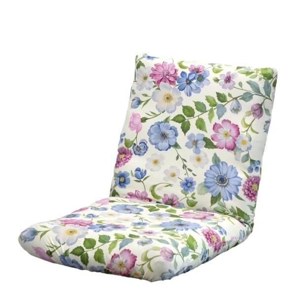 座椅子カバー フルカバー プリント柄 洗濯可能 取り外し可能 ポリエステル生地伸縮 椅子カバー 肘掛なし用 オールシーズン快適（紫韻花のつる）商品コード：55080937939型番：ZUO-HUAカラー：紫韻花のつる【優れた生地】ポリエステ...