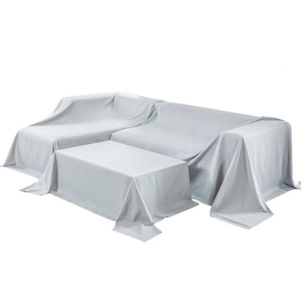 ミコプエラ 大判マルチカバー 埃よけカバー ベッドカバー ソファカバー 家具 ほこりよけ布 グレー 3*2.4商品コード：55080938552サイズ：3*2.4カラー：グレー長期間使わない家具家電や商品の納品時等に掛けておくだけで埃から守...