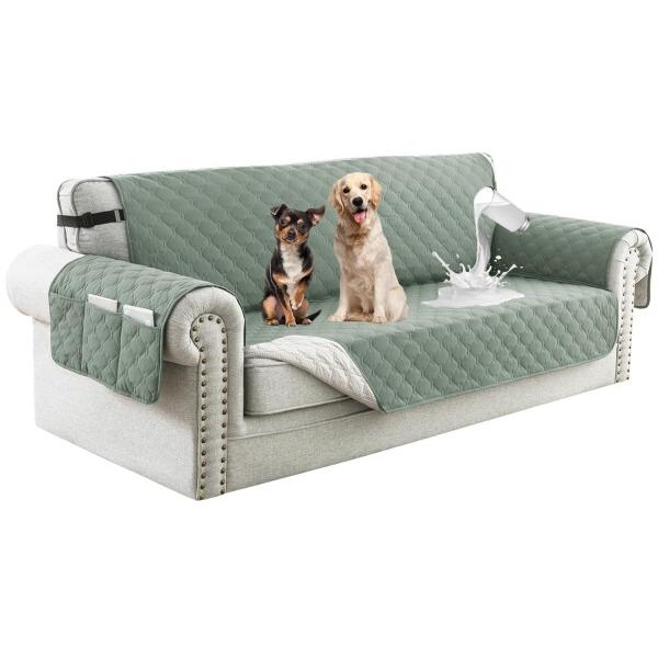 ソファカバー ソファパッド  防水 ペット マルチカバー 滑り止め加工 犬猫対策 洗える 傷防止 爪とぎ防止 抗菌防臭 吸汗速乾 取り付け簡単 柔らかい 尿失禁 ベビー 高齢者 介護用 大判 汚れ防止商品コード：55080938956サイズ...