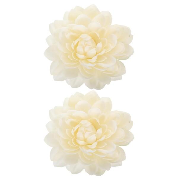 ULTECHNOVO 2個入り カーテンフラワークリップ カーテンバックル 花デザイン カーテンタッセル 窓飾り インテリア用 簡単取付 カーテン留め具商品コード：55080943005型番：1サイズ：10.00X9.50X3.00CMカラ...