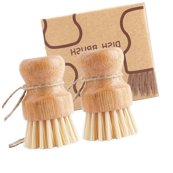 ナイロン毛 木製柄 鍋ブラシ せいろ専用 お手入れキット フライパン 食器 洗い 焦げ付き 汚れ落とし 台所用品 (ナイロン毛（麻紐付き） 2個入り カラーボックス)商品コード：55080945155型番：chaoqiuサイズ：標準カラー：...