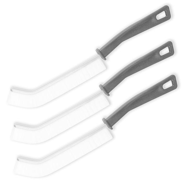 掃除ブラシ 細い 隙間掃除ブラシ 風呂 洗濯機掃除 溝ブラシ キッチン掃除 タイル目地 トイレ 蛇口 ドアレール掃除などの狭い場所用 そうじ道具 お手入れ簡単 (ホワイト)商品コード：55080945193サイズ：3本カラー：ホワイト【狭い...