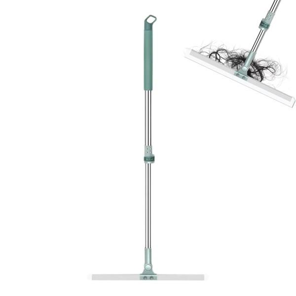 格納式ハンドル付きフロアスクレイピングワイパー | 多機能マジックほうき、格納式シリコンスクレーピングほうき、3インチ-1スイーパー 180度回転可能なフロアワイパー商品コード：55080945220型番：IAG8H53EFX6PALSS1...