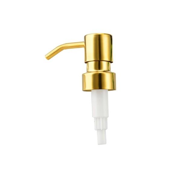 STOBOK ポンプヘッド ソープディスペンサー用 ポンプのみ おしゃれ プレスヘッド シャンプー 詰め替え ディスペンサー 取り付け簡単 交換用 ゴールデン商品コード：55080987231型番：1サイズ：10.5*6cmカラー：ゴールデ...