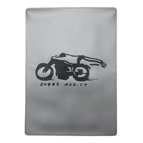 (SPEED ADDICT) 車検証ケース 手書き風 (SILVER × BLACK（手書き風）)商品コード：55081029733型番：p100123カラー：SILVER × BLACK（手書き風）シルバーにブラックプリント。 「SPEE...