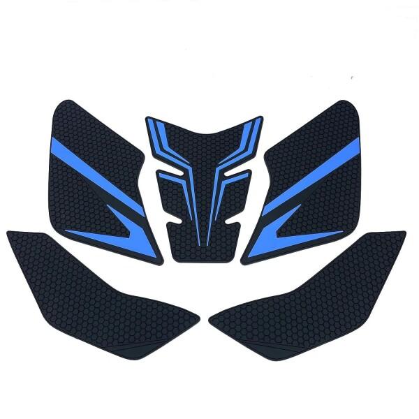 motokano 3mm厚い タンクパッド スズキ GSX-8S(2023-) GSX-8R (2024-) 8BL-EM1AA に適用 ステッカー デカール ゴム製品(ブルー)商品コード：55081089998型番：mto-tp8s--n...