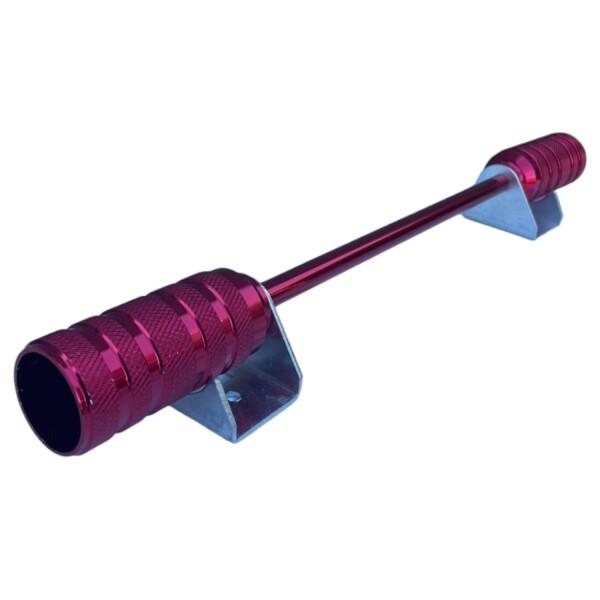 YESprime バイク ステップ ズーマー カスタムパーツ ステップバー バイク スクーター フット バイク用 レッド商品コード：55081091132型番：4582739321947サイズ：42×3.7cm 360ｇカラー：レッド【スク...