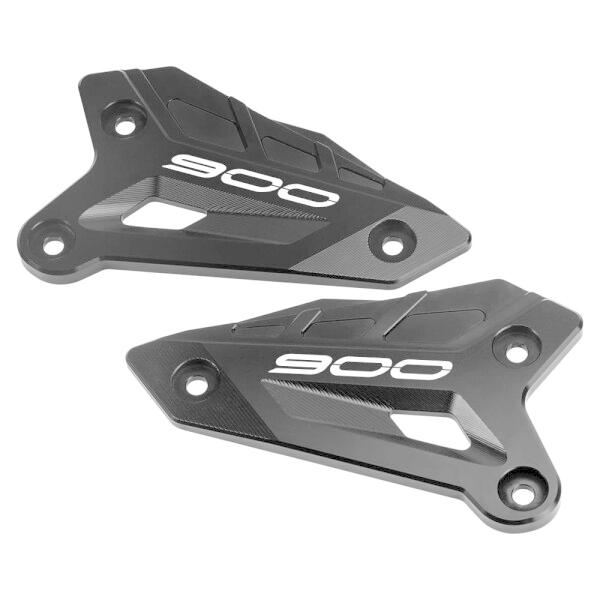 MotHeart バイク用リアペダルヒールガード 対応 Z900 2017-2025 Z900SE 2022-2025 耐久性のある保護プレート z900 z900se パーツ (ブラック)商品コード：55081091181型番：P1YZZ...