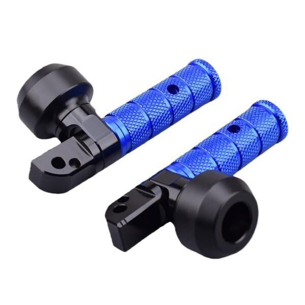 HRuizqバイク用タンデムステップ スライダー に適用ヤマハ MT-125 MT-25 MT-03 MT-07 MT-09 MT-10/SP YZF-R125 YZF-R25 YZF-R3 XSR700 XSR900（ アルミ 左右セット...