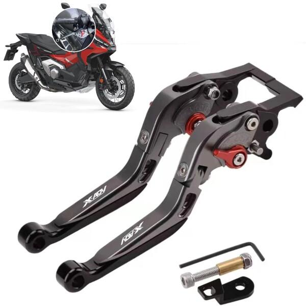 GoGoDDJP For X-ADV750 x-adv750 2026 2025-2022 CNCパーキングハンドルクラッチブレーキレバーパーキングロック付きオートバイアクセサリーに適合 (チタン)商品コード：55081091215型番：X...