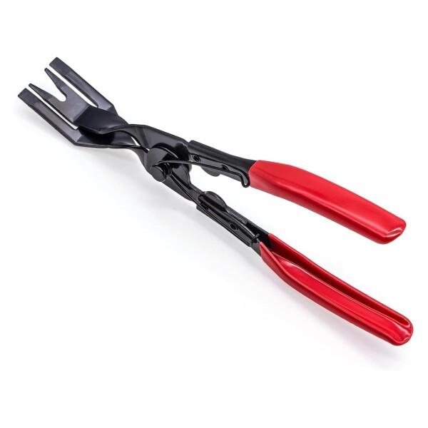 Festov クリッププライヤー 多機能カークリップ取り外しプライヤー - 高温硬化合金鋼製プロ仕様修理ツールセット | 人間工学に基づいた省力設計 | 車のライト、ドアパネル、トリムストリップ、スピーカー取り付け、ジッパー修理に最適商品コ...