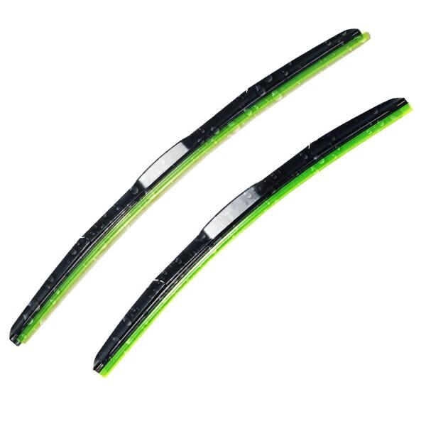 PGMARO 新型 三段骨式 カー エアロ ワイパーブレード エアロ ワイパー強力撥水コート(Uクリップ 425mm 425mm ブラック2本/セツト) スズキ エブリイ DA17系 スバル サンバー バン トラック商品コード：550811...