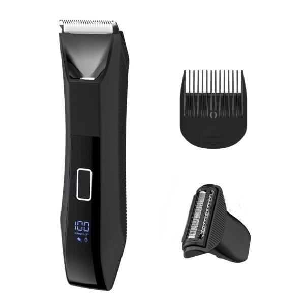 GSKY レディースシェーバー ボディシェーバー ヒゲトリマー 1台2役 USB充電式 敏感肌 全身 防水 お風呂 顔 vio 女性用 メンズ ツルツル 女性 小型 深剃り 電動 産毛カッター 無駄毛処理 男女兼用 泡 足 腕 うなじ えり...