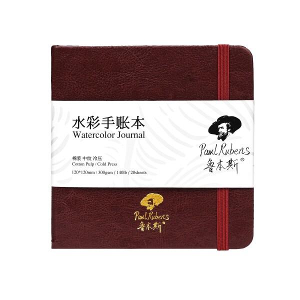 Paul Rubens スケッチブック 正方形 水彩画用紙 100%コットン 無酸 中目 300g 水彩紙 120×120mm 20枚 水彩日記帳 スケッチ・旅行に商品コード：55081188317型番：B3000498サイズ：4.72 x...