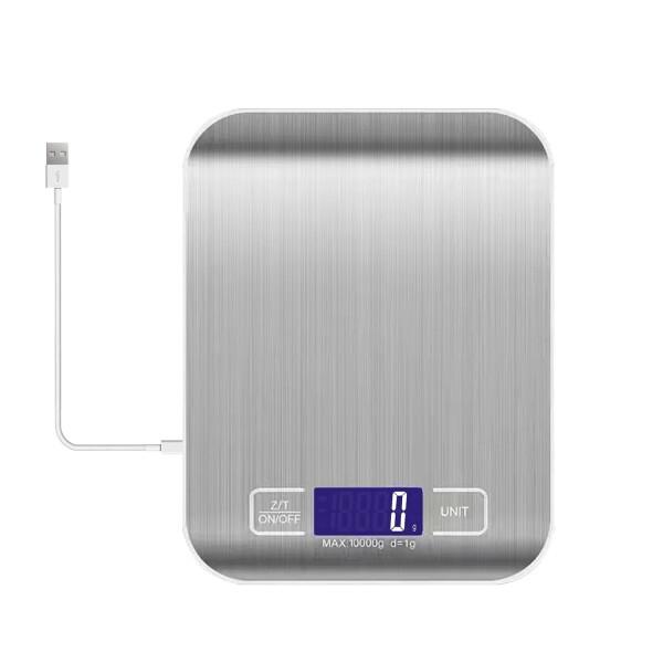 Type-C Fast Charging Rechargeable Shipping Scale, Digital Kitchen Scales, Food Scale Weight Ounces and Grams for Cooking...