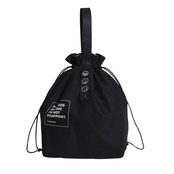 GISELLE ランチバッグ 保冷 保温 お弁当 ケース お弁当入れ 大容量 アルミ素材 バッグ 巾着 軽量 自立 クーラーバッグ アウトドア 男女兼用 運動会 通勤 通学 (Black/ブラック)商品コード：55081194575型番：c...