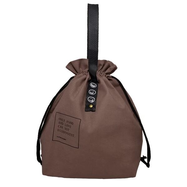 (ジゼル) ランチバッグ 保冷 保温 お弁当 ケース お弁当入れ 大容量 アルミ素材 バッグ 巾着 軽量 自立 クーラーバッグ アウトドア 男女兼用 運動会 通勤 通学 (Mocha Brown/モカブラウン)商品コード：550811945...