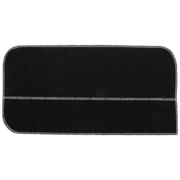 DOITOOL 銀食器 収納袋 変色防止 カトラリーケース シルバーキーパー ロール 12本収納 酸化防止 硫化防止 黒ずみ 防止 保管袋 フェルト 傷防止 カトラリー 整理 持ち運び ブラック商品コード：55081195992型番：Q13...