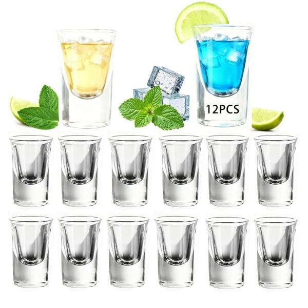 GOOMAND テキーラ観覧車 カクテルグラス 12個 ショットグラス 30mlのカクテルグラス バーホテルKTVナイトクラブに最適商品コード：55081197629型番：YD-999サイズ：7.4cm * 4.5cm * 3.3cmカラー...