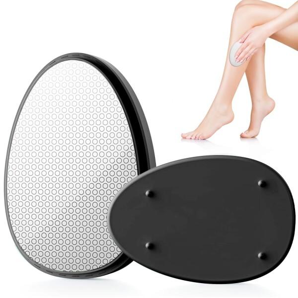 脱毛器 擦るだけ『業界注目痛くない次世代モデル』 無痛脱毛器 角質除去 ナノガラス 物理脱毛 手のひらサイズ 軽量 男女兼用 操作簡単 痛みゼロ 初心者向け 家庭用 自宅 出張 旅行 ギフトにも最適 日本語取説書付き オシャレ商品コード：5...