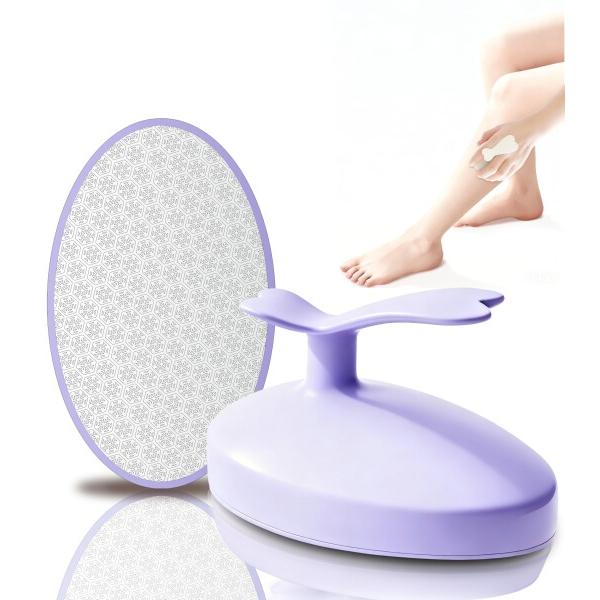 GUGRIDA脱毛器 擦るだけ 無痛脱毛器 角質除去 ナノガラス 物理脱毛 小型 軽量 男女兼用 家庭用脱毛器 ファッション お手入れ簡単 環境に優しく コンパクト 家庭用 自宅 出張 旅行 (薄茄色)商品コード：55081198885型番...