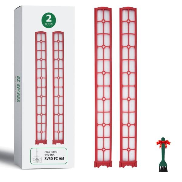 EZ SPARES HEPAフィルター 2枚入り 適応させます DYS Pencilvac Fluffycones SV50/FC専用 掃除機交換パーツ 高効率フィルター商品コード：55081199494型番：Pencilvac-Fluff...