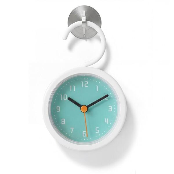 防水時計 お風呂 静音 バスクロック 置き掛け兼用 吊り下げ 9cm ミニサイズ 半身浴 浴室 キッチン 洗面所 コンパクト 結露対策 アクリル製商品コード：55081205060型番：T3JP24051004BD1177-2カラー：ブルー...