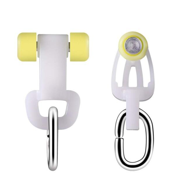 RHINOCATS 後入れランナー カーテンランナー 後入れ ローラー径5.5ｍｍ 静音 軽量型 角型とC型対応 溝幅6-8ｍｍ対応 20個入り商品コード：55081207437型番：HRCR-20サイズ：20.32-30.48 cmカラー...