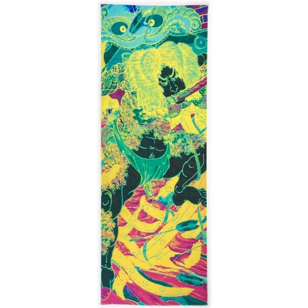 古今東西 浮世絵 手ぬぐい 通俗水滸伝豪傑百八人之壹人 浪裡白跳張順 歌川国芳 クレイジーパターン商品コード：55081208167型番：uky-chojyun-karahuruMaterial : コットンTheme : コミックTowe...