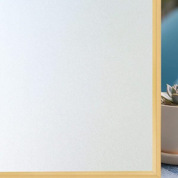 PYJLBX 窓ガラス目隠しフィルム すりガラスシート 飛散防止 断熱 遮光 結露防止 UVカット 貼り直し 剥がせる 外から見えない 水で貼るだけ 浴室 風呂 玄関 曇りガラス (30*200CM)商品コード：55081243444型番：...