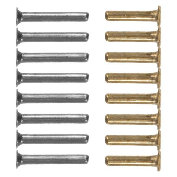 DOITOOL 傘骨修理リベット 16個セット 傘骨固定ピン 傘補修部品 軽量コンパクト 傘フレーム修理用 支持リベット 折りたたみ傘対応 傘修理パーツ商品コード：55081243813型番：1サイズ：小型カラー：シルバー高い携帯性とコンパ...