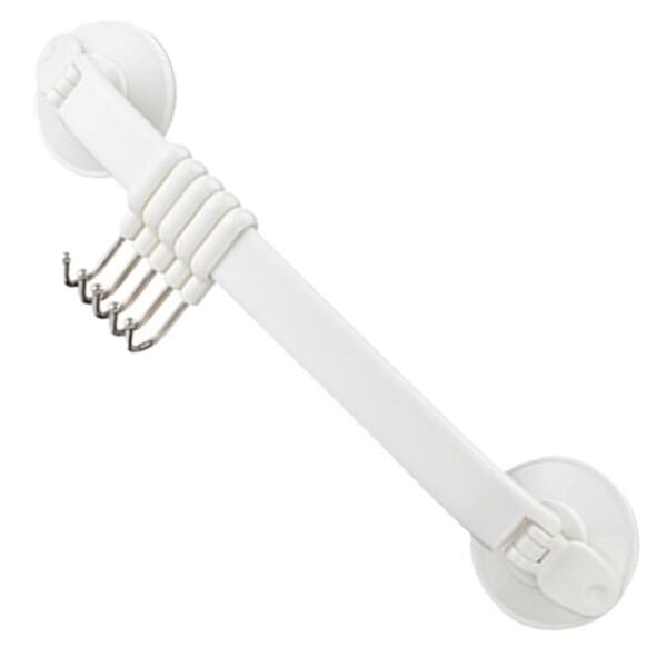 DOITOOL キッチンツールフック 吸盤タオルラック 壁掛け 5フック タオルハンガー タオルバー吸盤 風呂 バスルーム ホワイト キッチン 多機能フックキッチン レバー式商品コード：55081244918型番：12KNE11632P03...