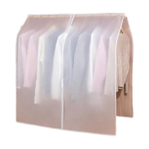 【発売日：2025年12月18日】ハンガーラックカバー 洋服カバー 110*120cm 衣類カバー ホコリよけカバー 室内ハンガー 防虫防カビ 防塵 洗える 取付簡単 繰り返す使用可能 衣類収納 クローゼット適用 半透明商品コード：5508...