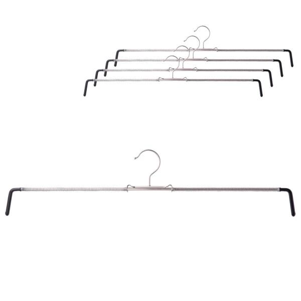 MAWA(マワ) ハンガー スカートエル(5本セット,ブラック) 省スペース ボトムス スリムすべらない 収納 耐久性のあるメタルハンガー 51x12x1.3cm MA0150005-5商品コード：55081245963型番：MA01500...