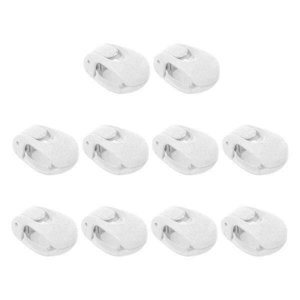 布団クリップ ズレ防止 10個セット 植毛タイプ 無針強力ズレ防止 り落ち防止 無針アンチシフ ブランケット 布団固定器 布団を傷めません 取り付けが簡単 滑り止め ブランケット シーツ 掛け布団 グレー商品コード：55081246035型...