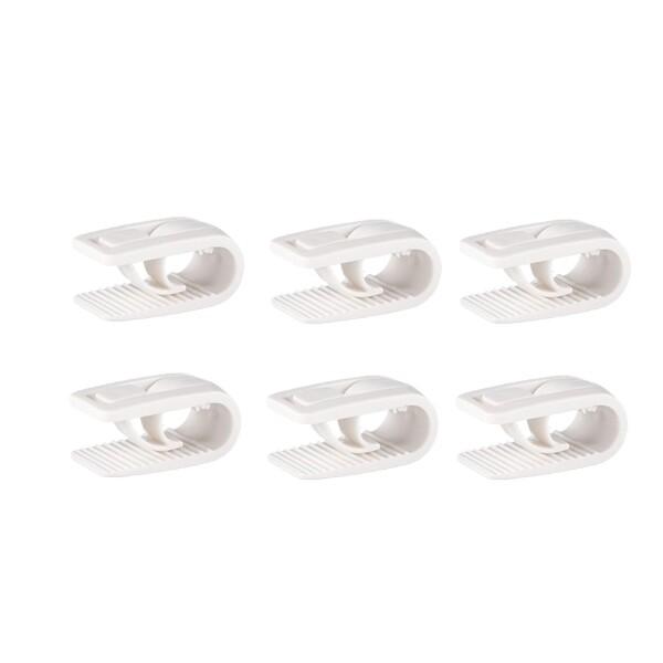 RuiMi 布団シーツ用固定具 高弾性強靭な?扣 堅牢で脱落しない 家用布団カバー滑り止めクリップ（白色 6 個入り）商品コード：55081246038型番：布団シーツ用固定具サイズ：ふとん固定器カラー：ホワイト【仕様】布団固定クリップ(6...