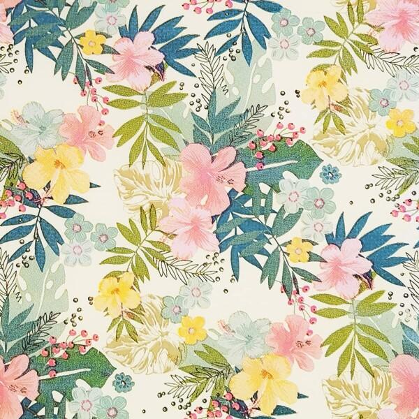 Zelten 2層 20枚入り カラーペーパーナプキン シャビーシック風、ウェディング、ディナー、ティーパーティー装飾用 D トロピカルレインフォレスト商品コード：55081257023型番：68581サイズ：1 Packカラー：トロピカル...