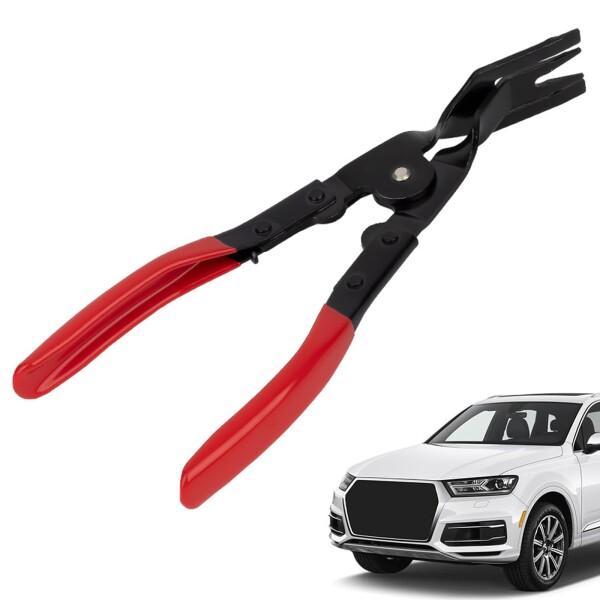 Refoiner クリッププライヤー クリップ外し クリップはずし工具 車 多機能ツール プーラー リベット外し パネルクランプ取り外しペンチ 人間工学設計 自動車 修理 メンテナンス トラック用商品コード：55081263419型番：27...