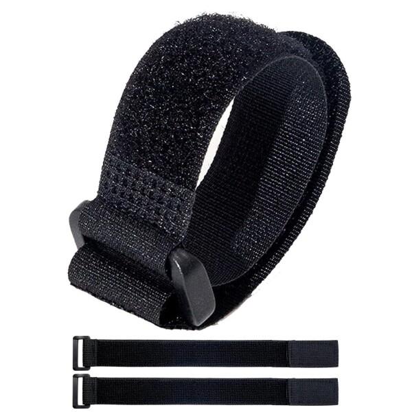 4枚 バンド ベルクロテープ マジックテープ 結束バンド 固定ベルト 荷締めベルトマジック式 2.5CM×40CM マジックテープ 滑り止め付き バックル付き 多用途工具 長さを調節可能 荷造り収納 引っ越し キャンプ（弾力がありません）商...