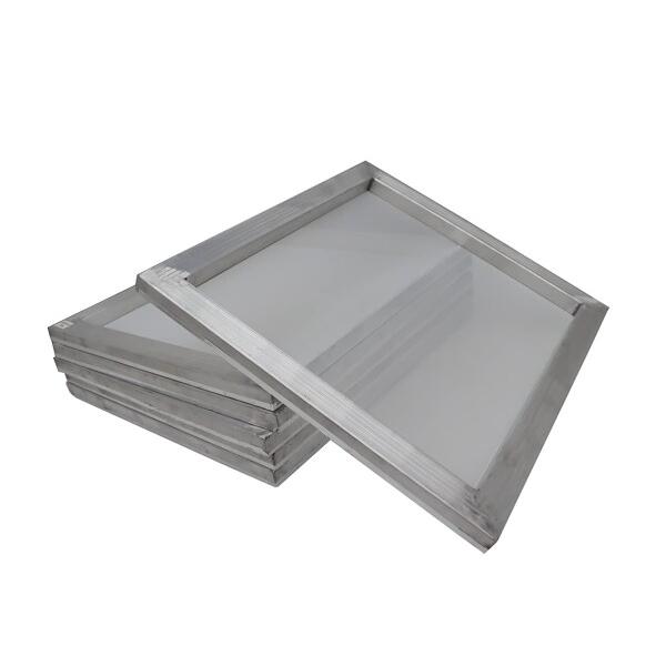 INTBUYING シルクスクリーンフレーム シルクスクリーン印刷用 アルミ合金の枠 紗張り済み 内寸法38x43cm 110メッシュ商品コード：55081299895型番：FBY0310436枚入り　内寸法:3843cm　外寸法:4651...