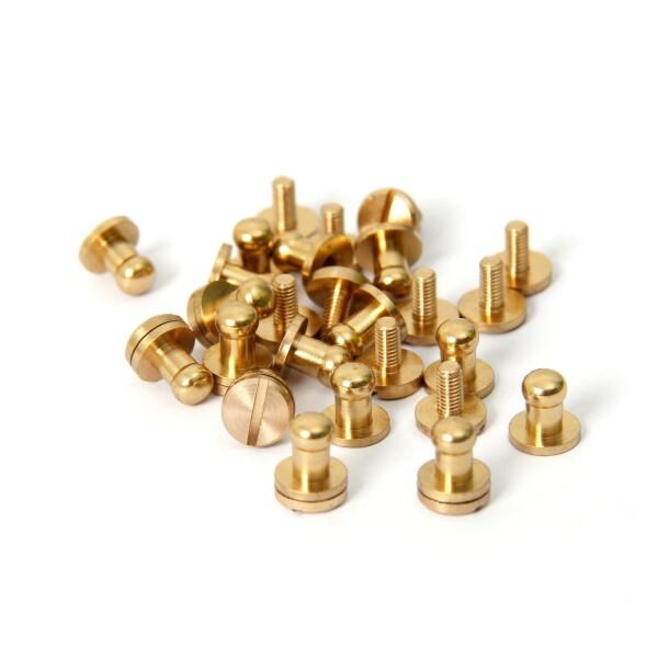 ギボシ ネジ式 15個入り 8*5*8mm 真鍮 レザークラフト 金具 工具 留め具 ねじ式 DIY 手芸 パーツ レザークラフトリベットネジ式 レザー用 スタッド ジョイント金具 バックル商品コード：55081301666型番：LIAO-...